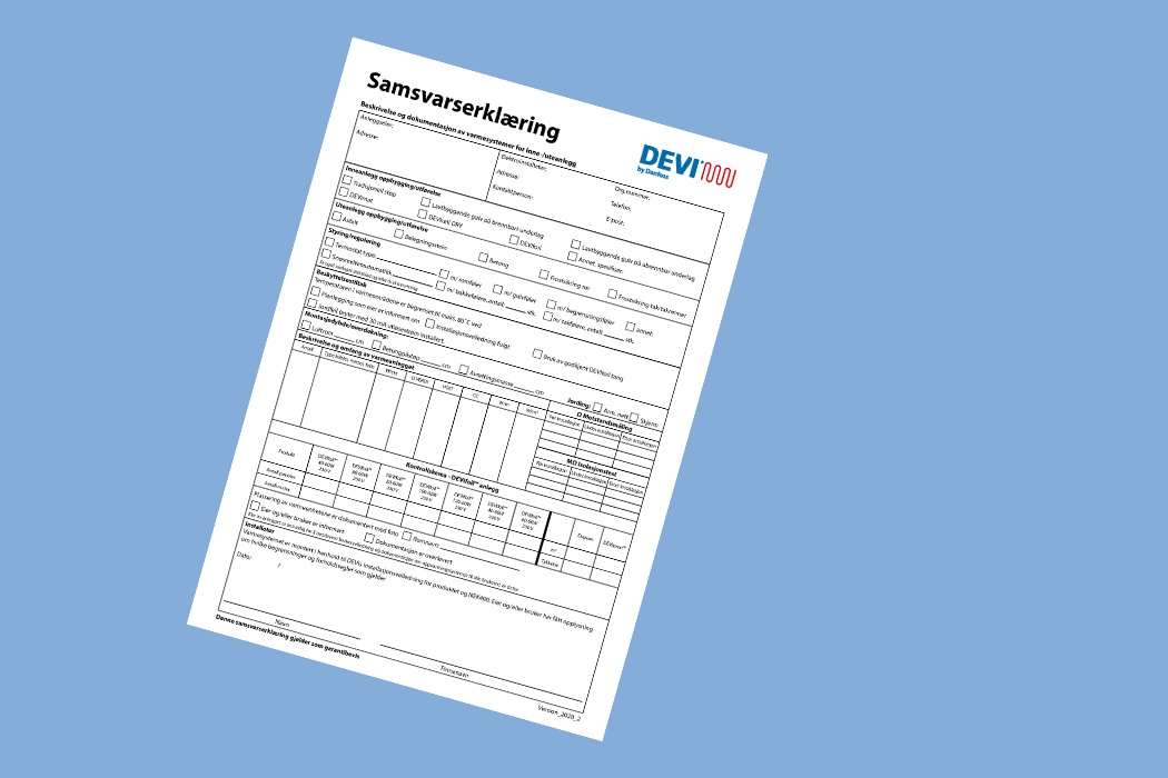 Last ned gratis samsvarserklæring skjema i PDF